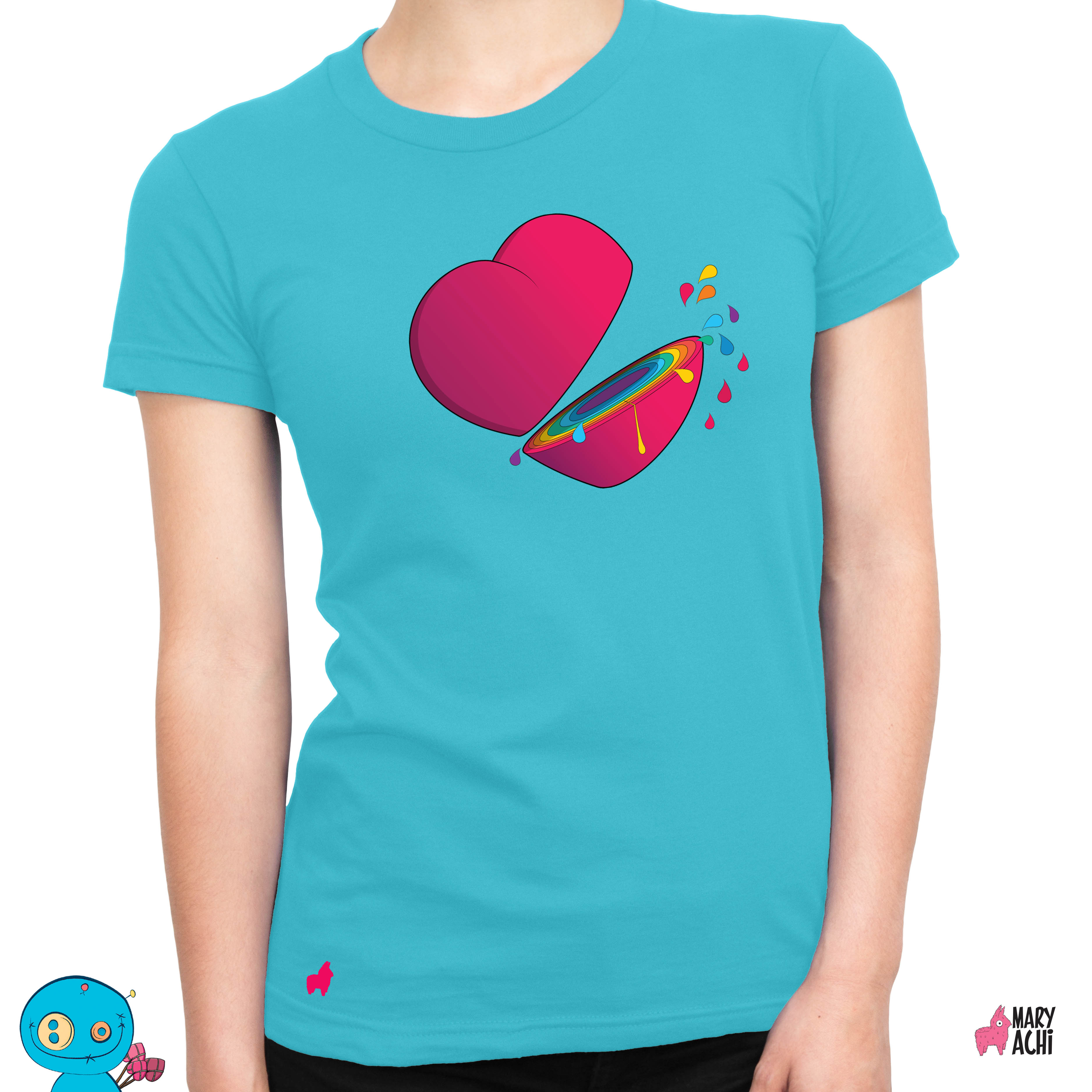 Playera El Corazón Mágico para Mujer | MaryAchi